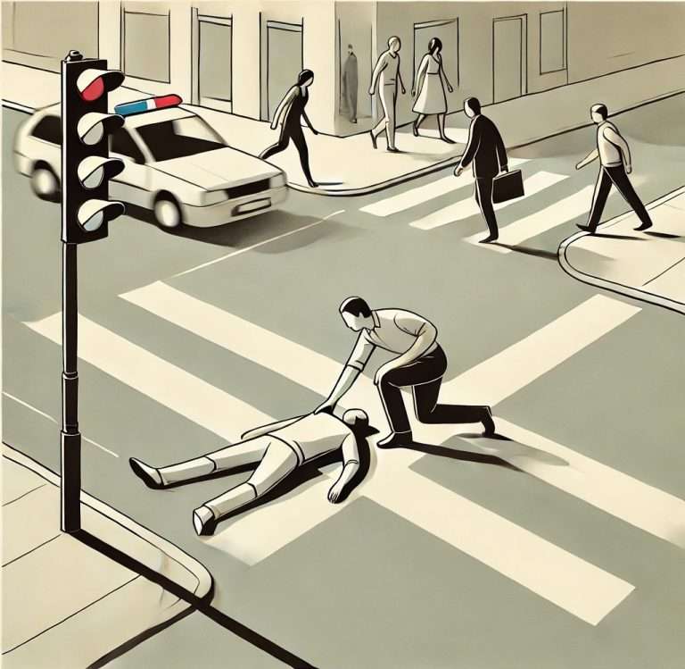 No one is coming to save you...until you ask for help